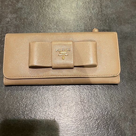 Prada | Bags | Authentic Prada Saffiano Bifold Wallet | Poshmark